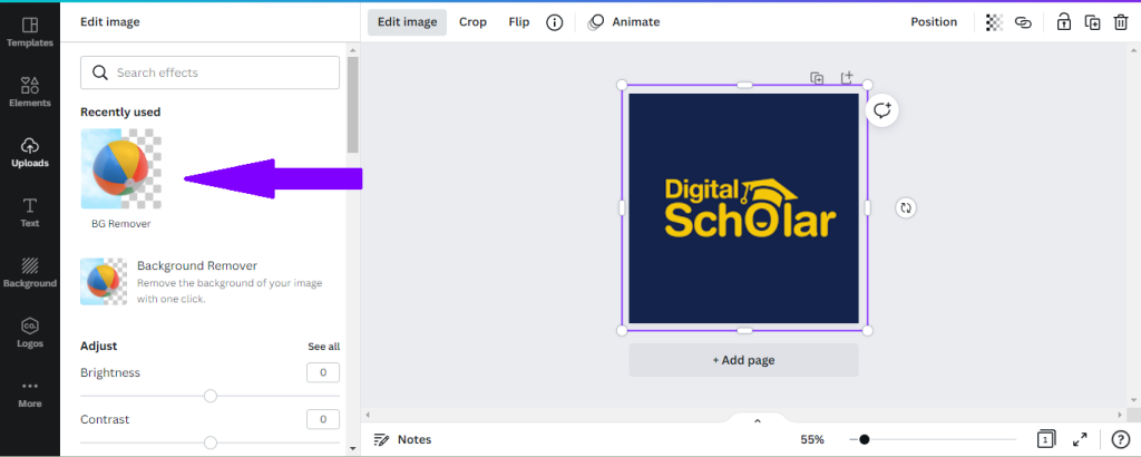 How to Make Transparent Logo in Canva For FREE?
