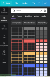 How to Insert Tables in Canva? [Free Table Maker] 2025