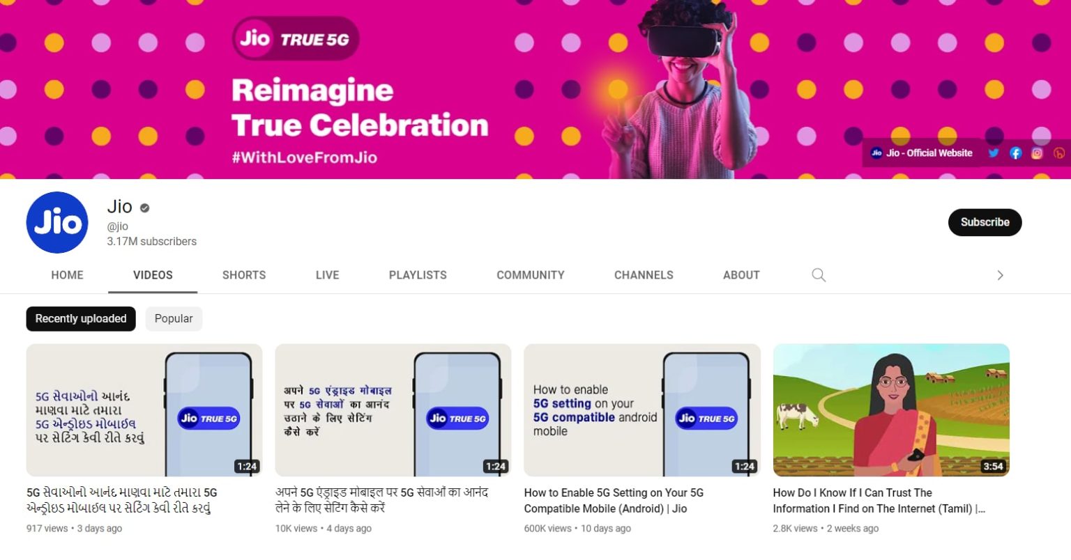 Case Study: Reliance Jio Digital Marketing Strategies 2025