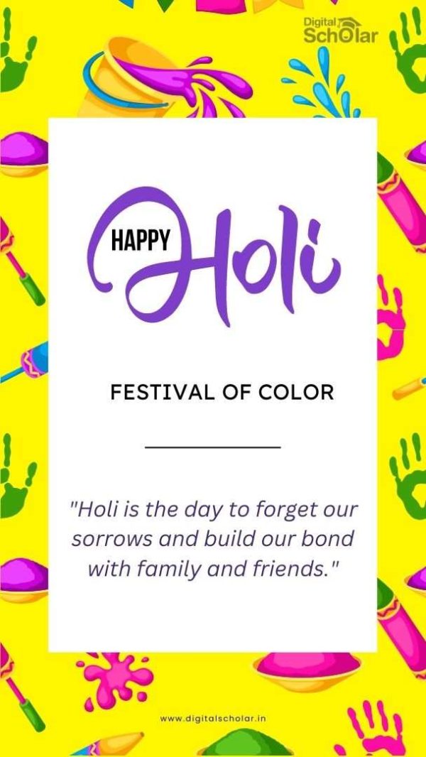 50+ Best Holi Social Media Post Campaigns Quotes Wishes [2025]