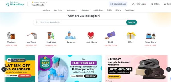 PharmEasy Digital Marketing Strategies - Case Study 2025