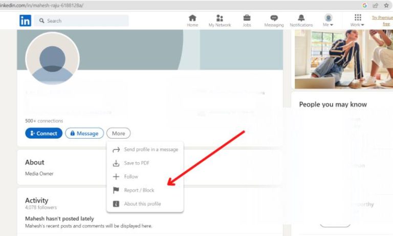 Block or Unblock Someone on LinkedIn - 2025 | LinkedIn Help