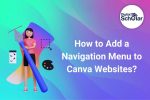 Add a Navigation Menu to Canva Websites - [Tutorial 2024]