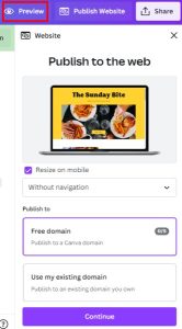 Add a Navigation Menu to Canva Websites - [Tutorial 2024]