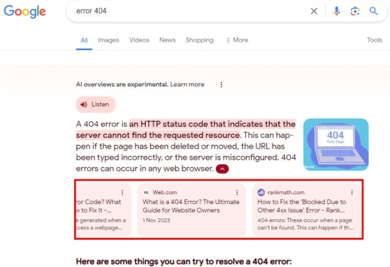 404 Errors - Impact On Search Ranking in 2025 & How To Fix?