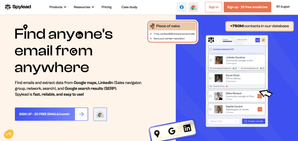 Spylead Review [2025]: Best LinkedIn Email Finder Tool